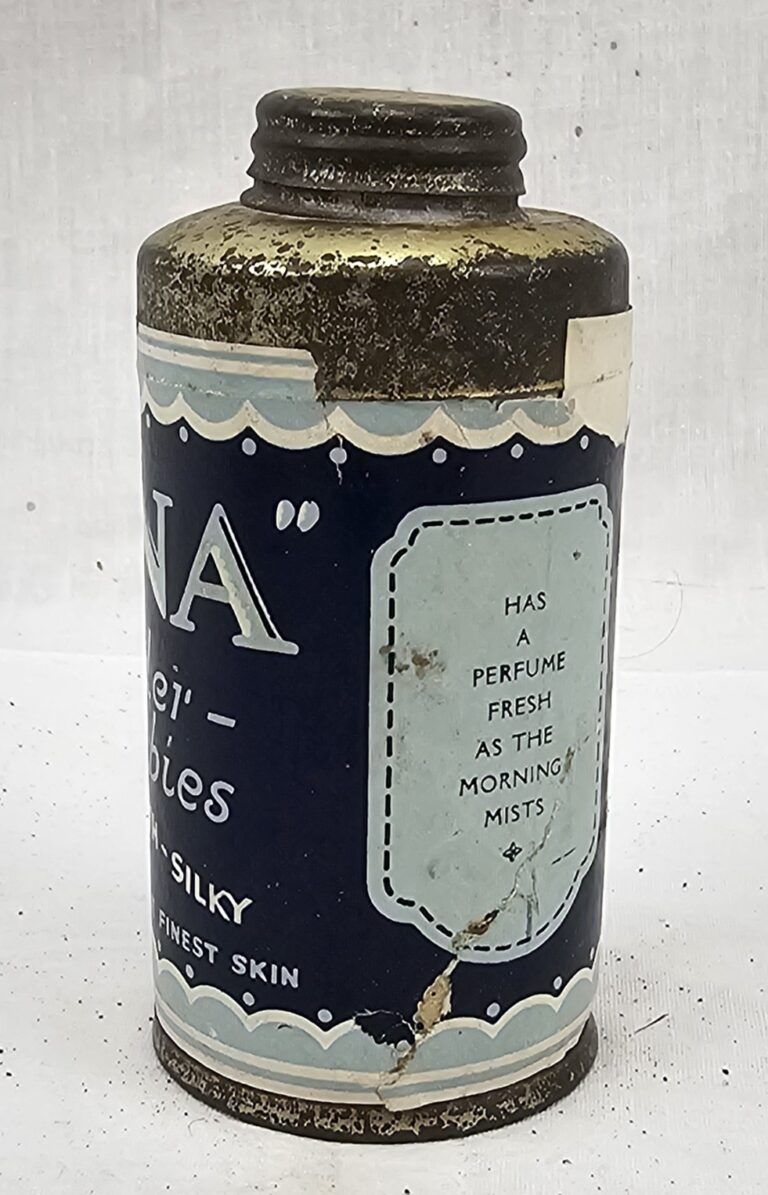 1930s Iona Baby Powder Tin - Sally Antiques