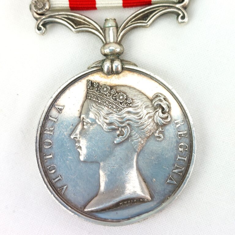 British Army India Mutiny Medal 1857-1858, with Lucknow Clasp, Thomas ...