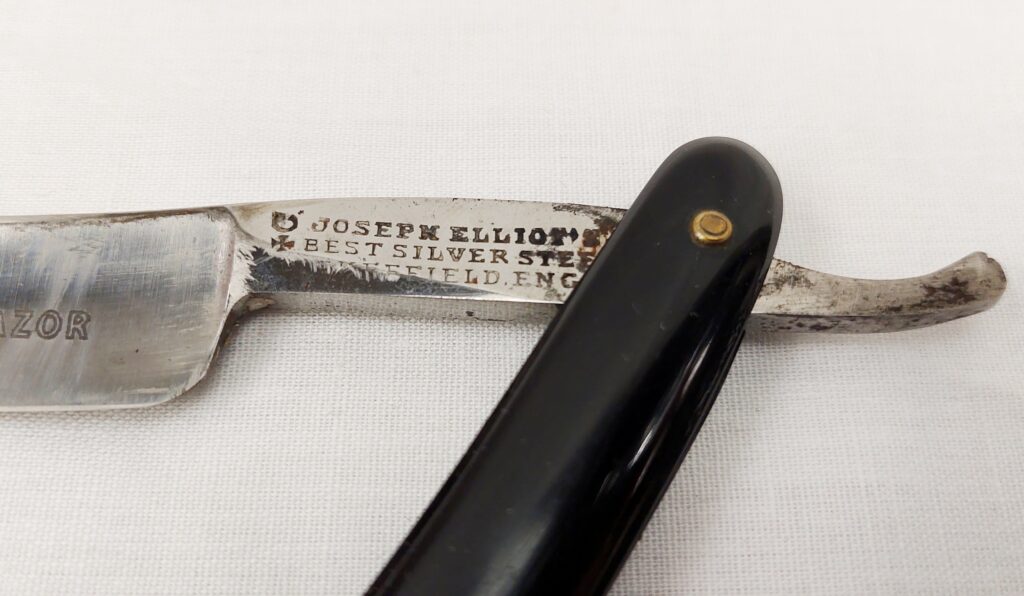 Circa 1900 Cased Joseph Elliots Cut Throat Razor - Sally Antiques