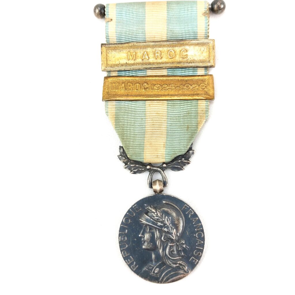 French, 1921-1934, Seven North African - Middle Eastern Medals, Spanish ...