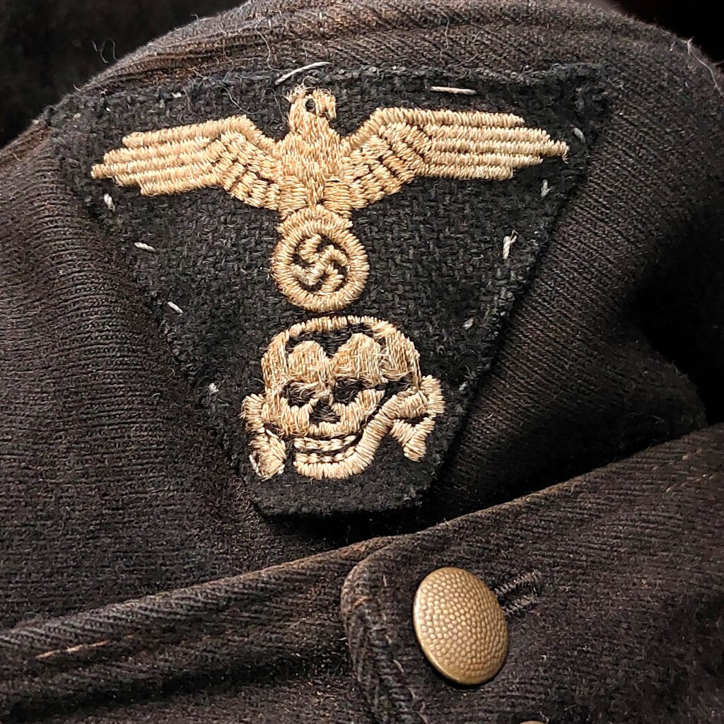 German, WW2, Waffen-SS Panzer Enlisted Man's M43 Cap, Small - Sally ...