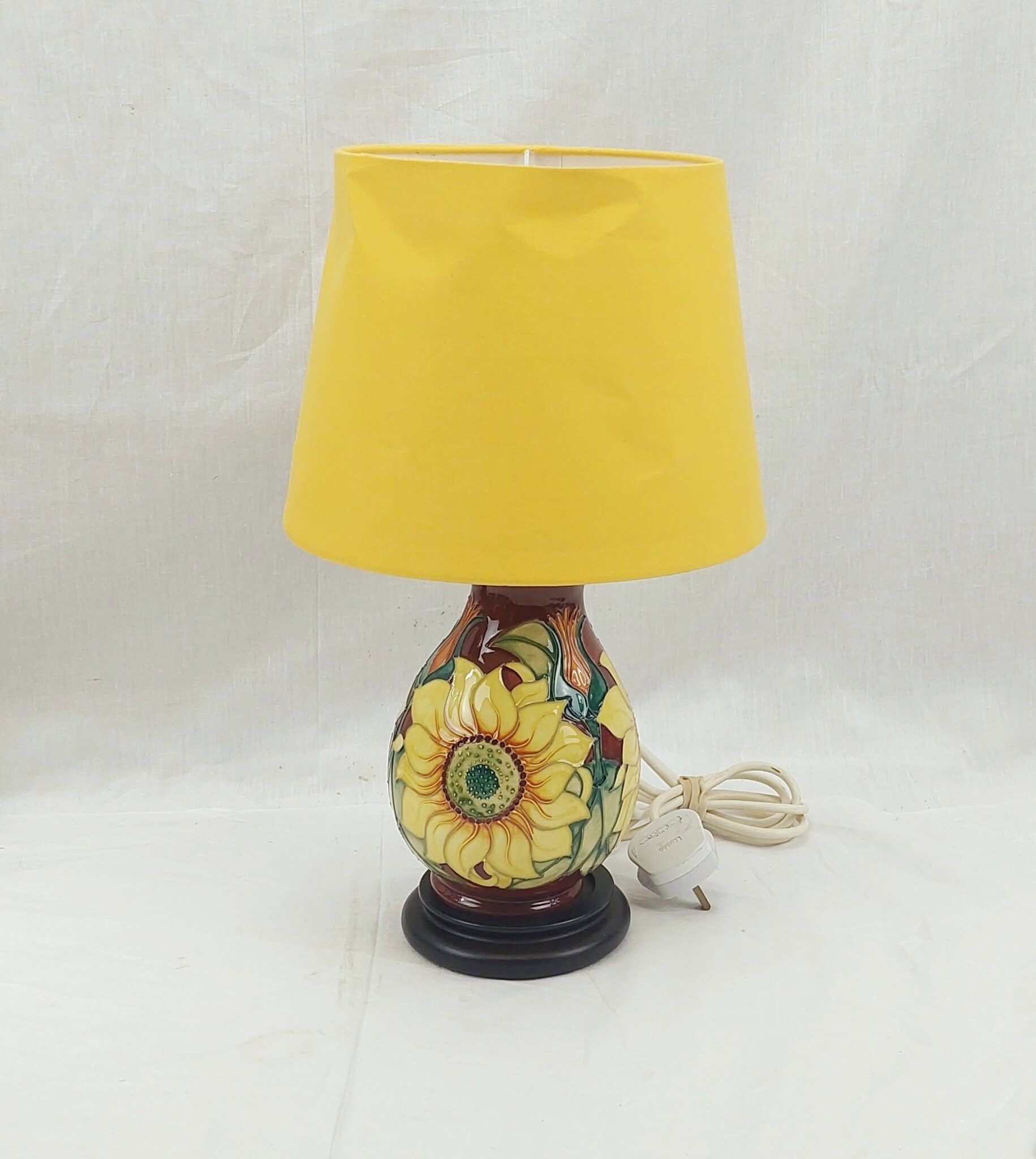 Moorcroft Inca Sunflower Table Lamp - Sally Antiques