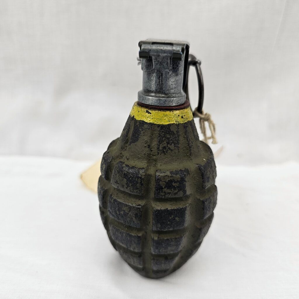 Post WW2 Vietnam Era American MK 2 Pineapple Grenade - Inert - Sally ...