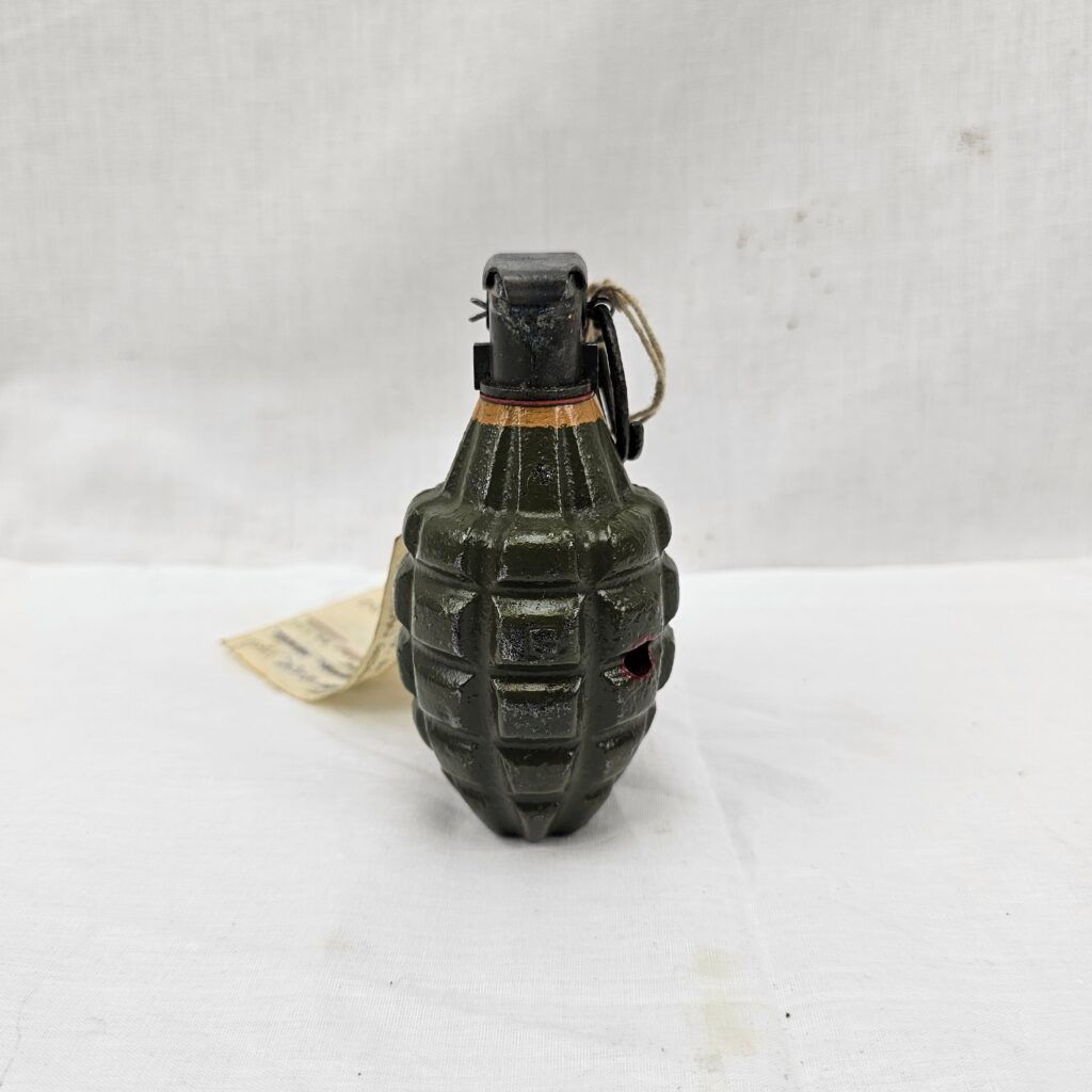 Early WW2 Rare American Mk2 Pineapple Early Training Grenade - Screw ...