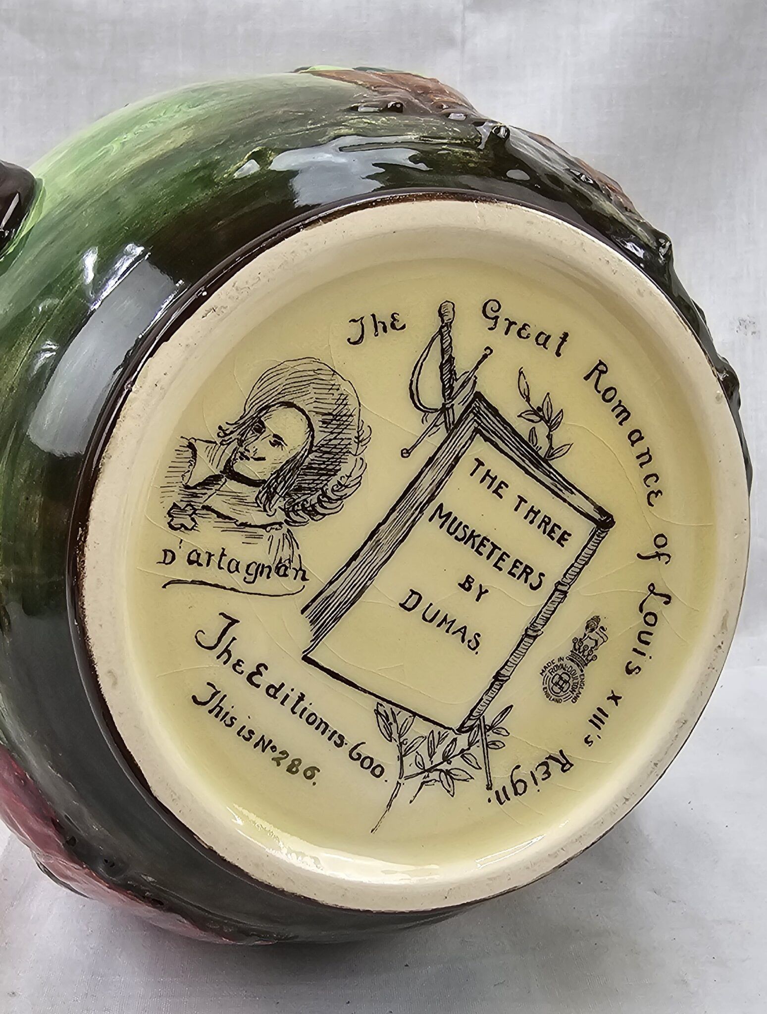 Royal Doulton Ltd Edition The Three Musketeers Loving Cup & Original ...