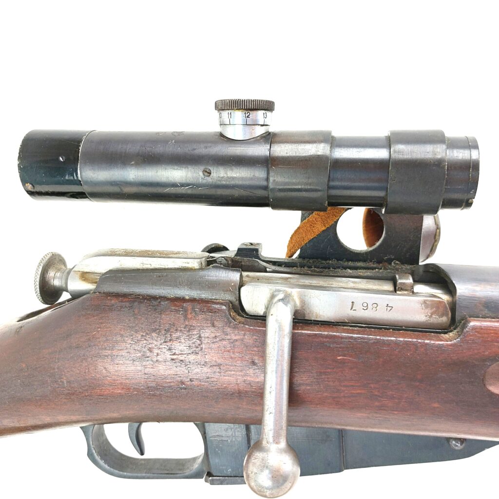 Russian, WW2, Dated 1943, Moisin Nagant Model 1891/30 PU Sniper Bolt ...