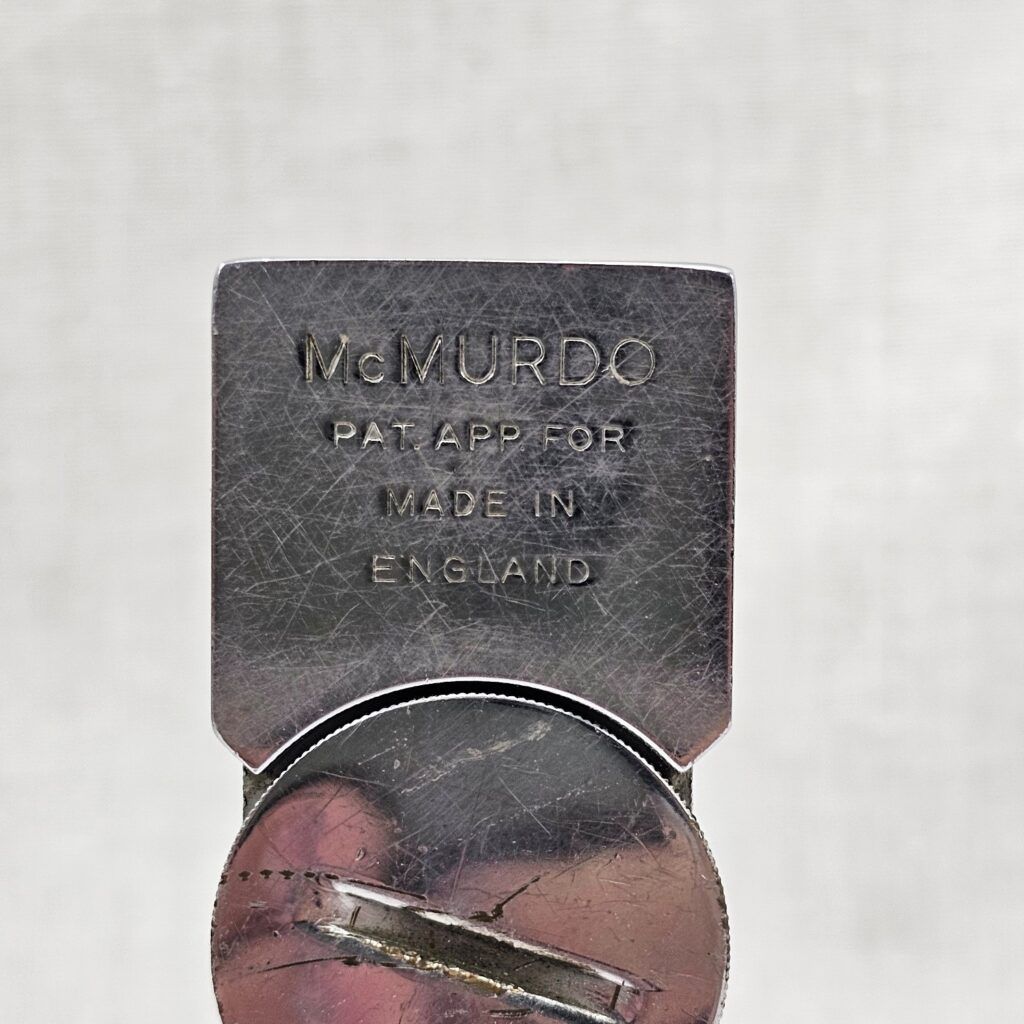 Vintage Mc Murdo Chrome Table Lighter - Sally Antiques