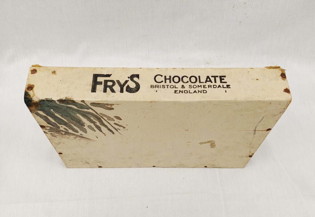 1920s Frys Cream Tablets Wooden Shop Retail Advertising Box - Sally ...