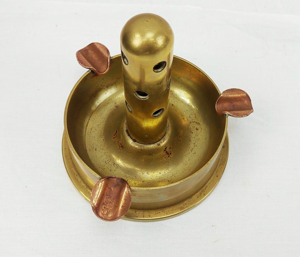 1960 Anti Submarine Shell Base Converted To Ashtray - Sally Antiques