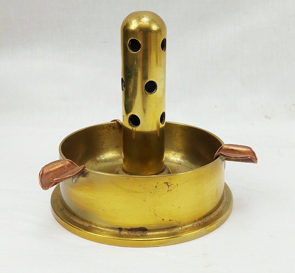 1960 Anti Submarine Shell Base Converted To Ashtray - Sally Antiques