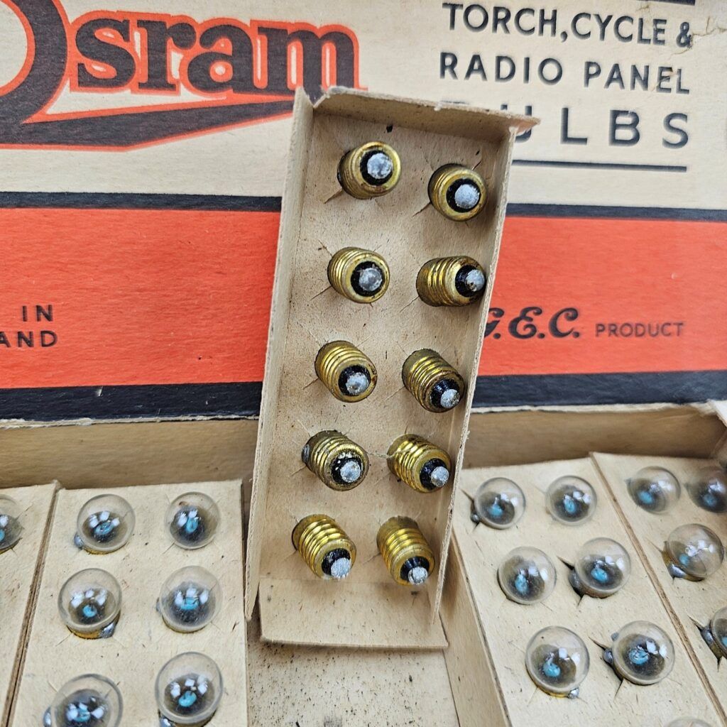 1960s Osram Light Bulb Retail Pack #1 - Sally Antiques
