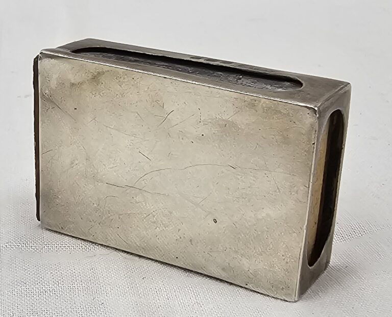 Birmingham 1909 Sterling Silver Matchbox Cover - Sally Antiques
