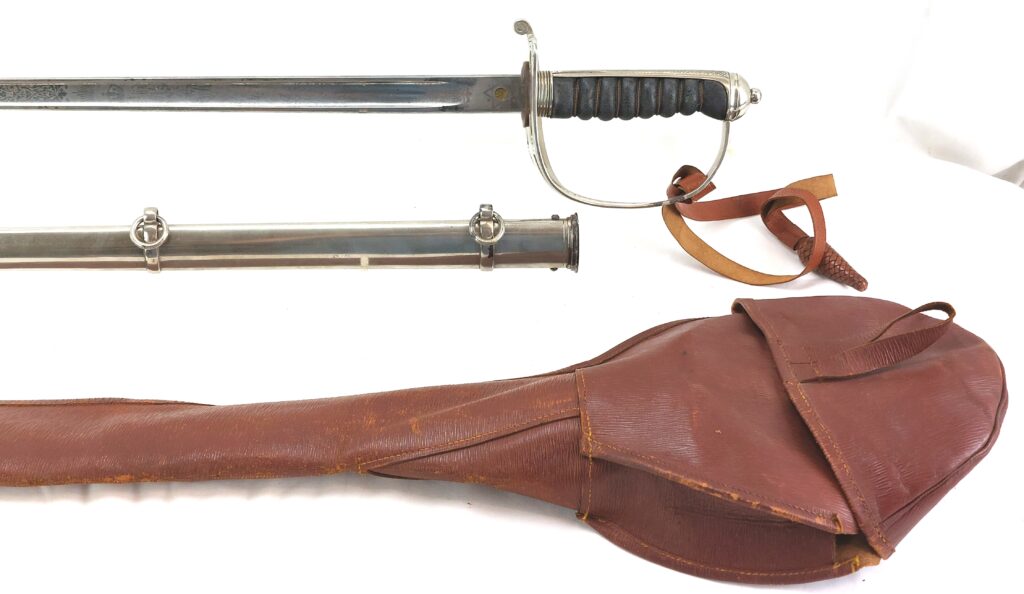 British, 1827 Pattern GVR Rifles Officers Sword, by Moss Bros London ...