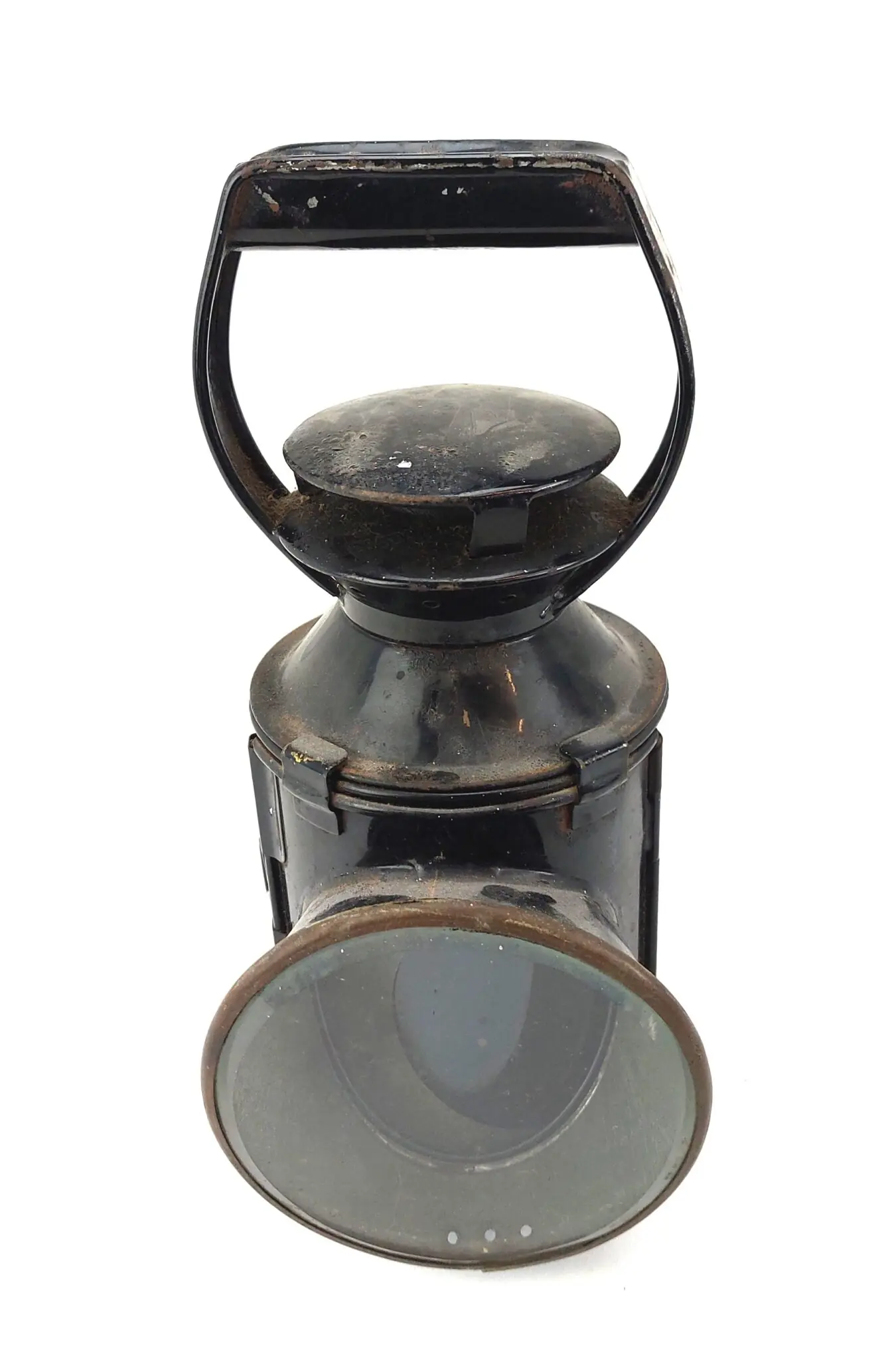British Rail, BR Marked 3 Aspect (Red, Blue, White) Hand Signal Lamp ...
