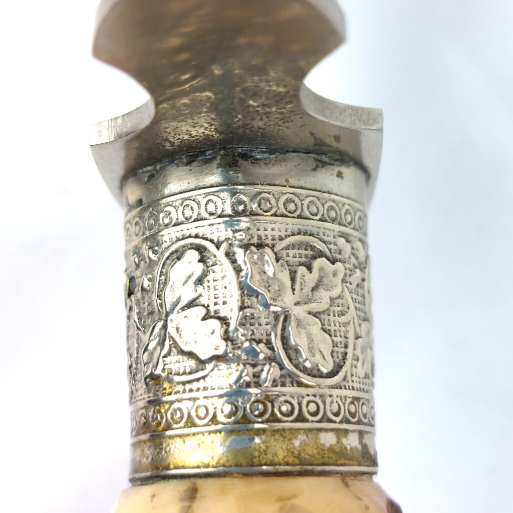 British, Stag Handle Bowie Knife and Sheath by J. Nowill & Sons ...