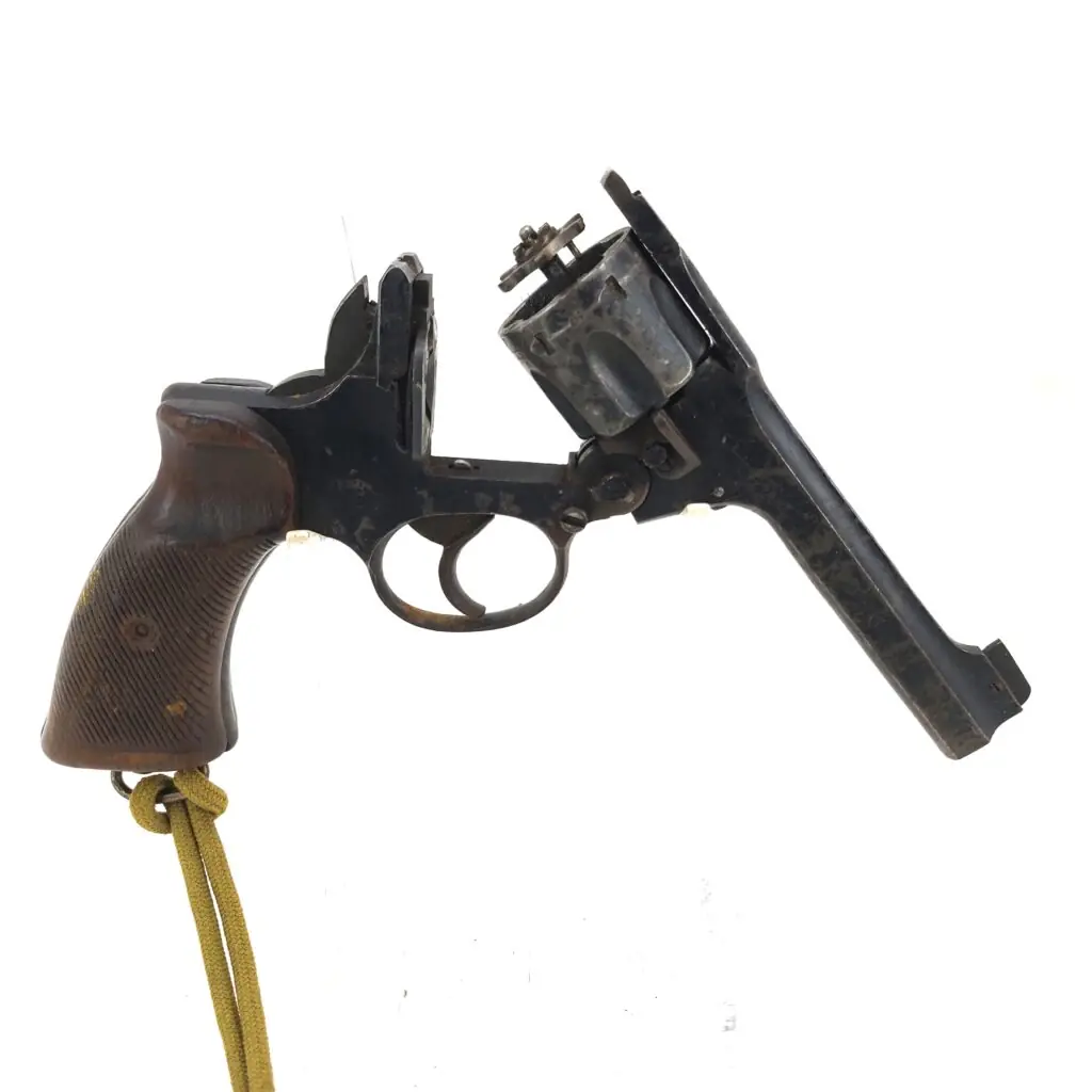 British, WW2, Dated 1943, Enfield No. 2 Mk I* .38 Cal Service Revolver ...