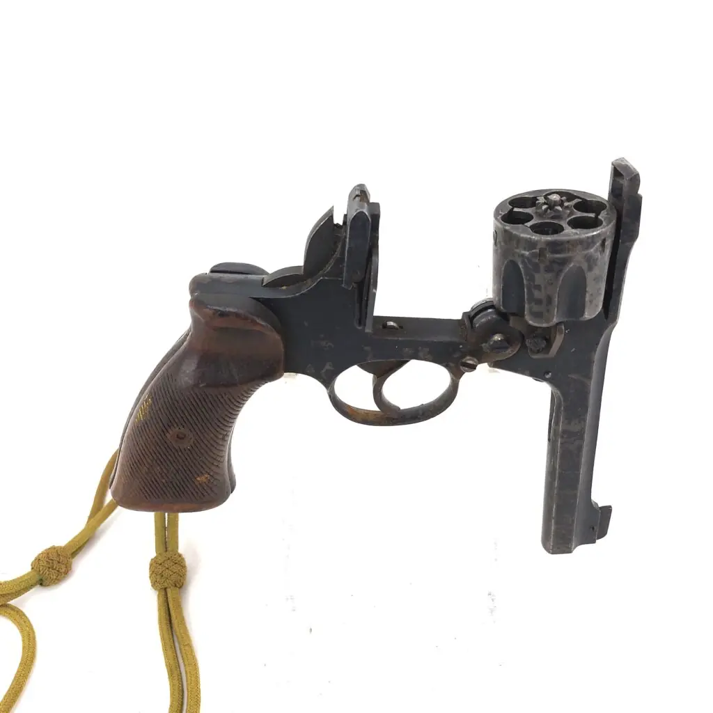 British, WW2, Dated 1943, Enfield No. 2 Mk I* .38 Cal Service Revolver ...