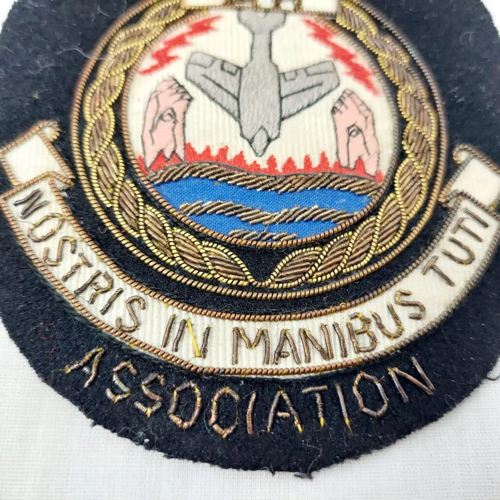 Royal Navy Aircraft Handler Association Bullion Cloth Badge - Sally ...