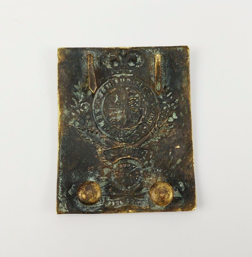 Victorian Officers Royal Artillery Cross Belt Plate - Sally Antiques