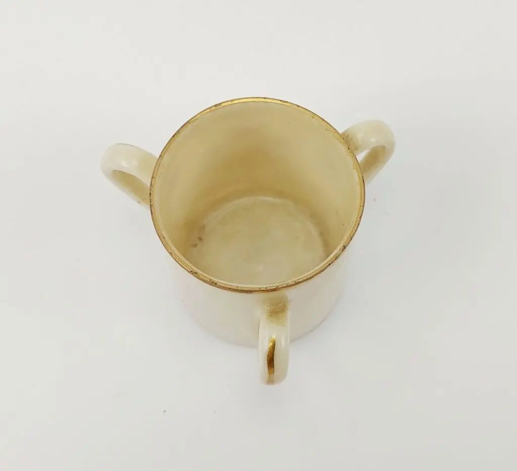 cWW1 Miniature Nelson Crested Ware Tyg By Gemma - Sally Antiques