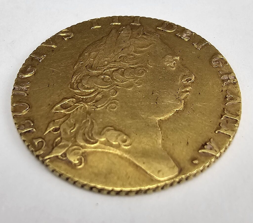 1798 George III Gold Guinea Rare Coin - Sally Antiques