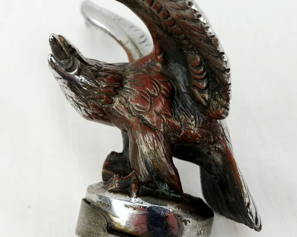 1920s Alvis Cars Chrome Car Mascot Modelled As An Eagle Signed Charles ...