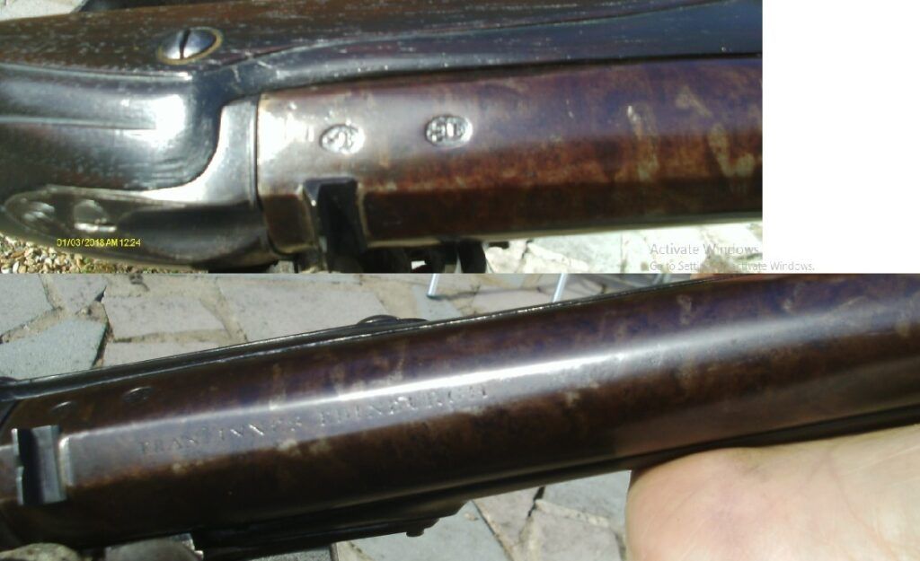 A Francis Innes .75 Cal Rifle - Fergusson Patent (avoidance) - Sally ...