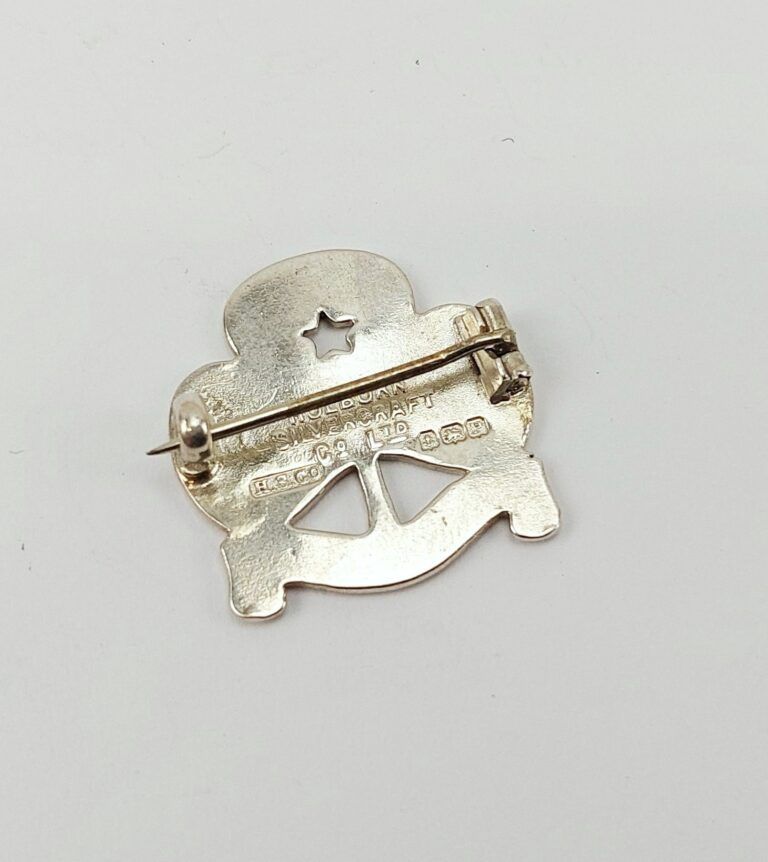 Birmingham 1939 Sterling Silver Girl Guides Badge By Holborn - Sally ...