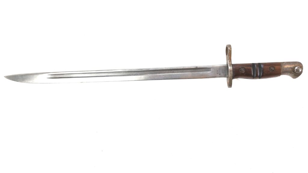 British, WW1, 1913 Pattern Sword Bayonet, by Remington, dated April ...