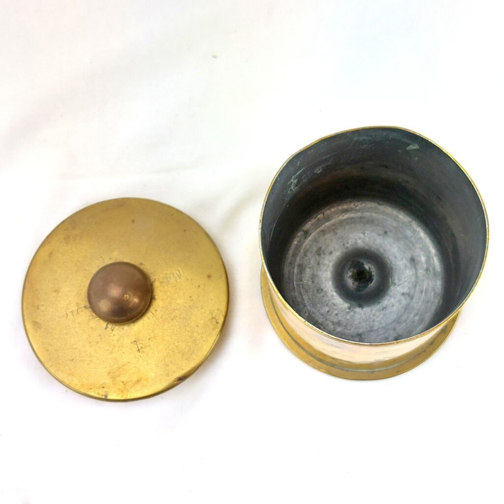 German, WW1, Dated 1916, Trench Art, St 222 Polte Magdeburg Artillery ...