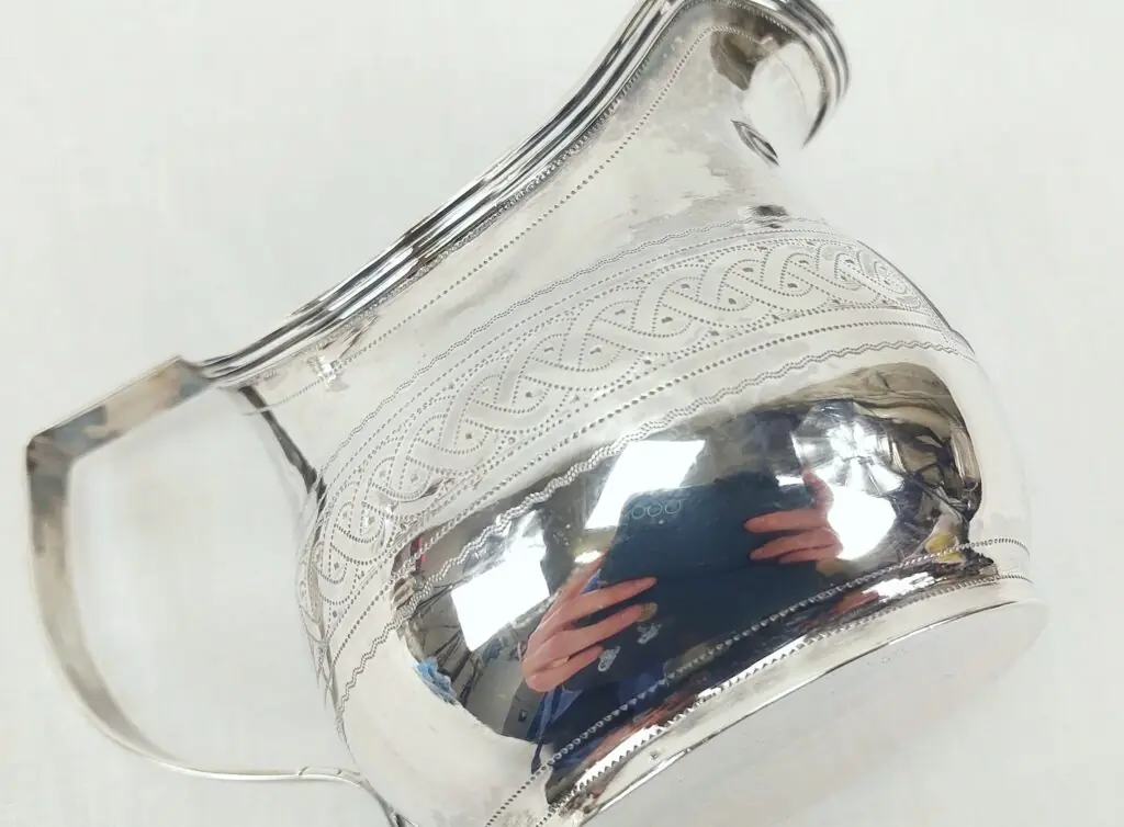 London 1812 George III Silver Milk Jug By John Merry - Sally Antiques