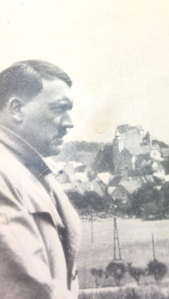 WW2, Period Photograph, Adolf Hitler, during a trip across Germany ...