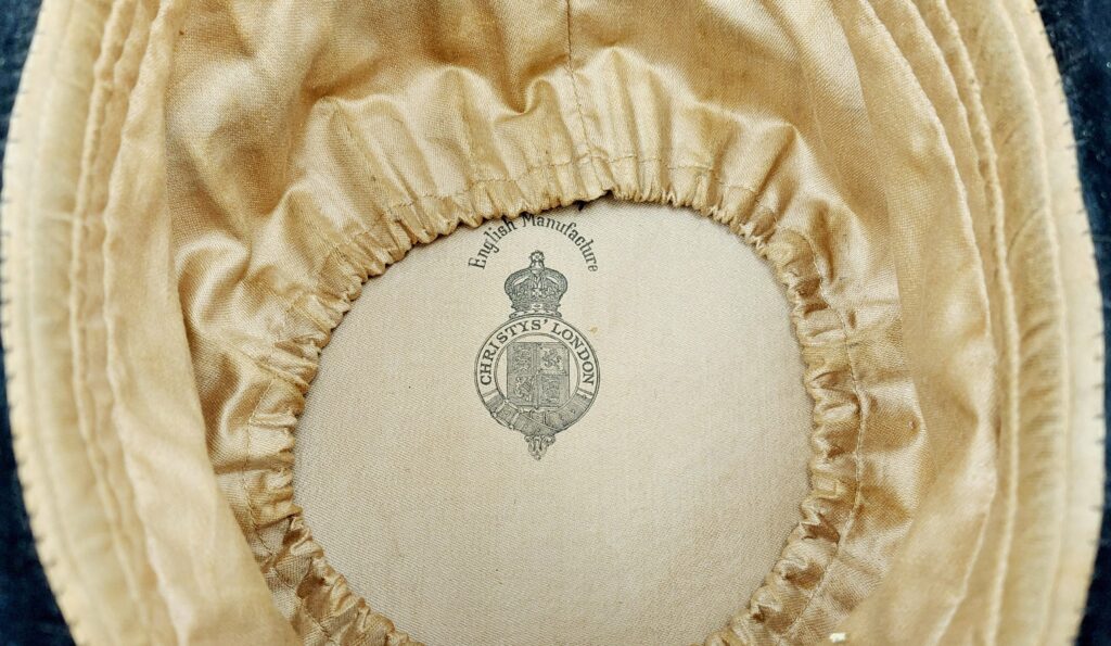 Victorian Chief Yeoman Warders Hat 5th Royal Irish Lancers Known Owner ...