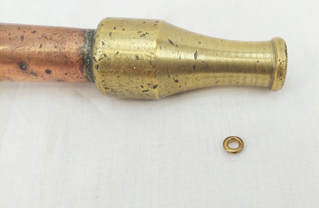 Vintage Bronze And Copper Fire Hose Nozzle - Sally Antiques