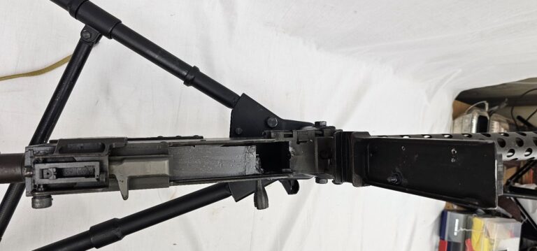WW2 American US Browning .30 Cal Machine gun Model 1919 A4, Ammo Box ...