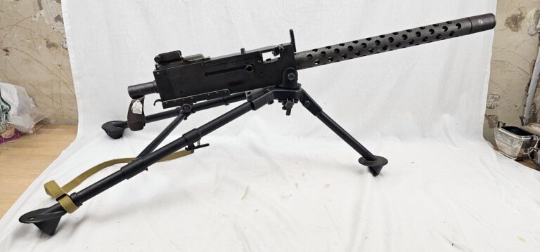 WW2 American US Browning .30 Cal Machine gun Model 1919 A4, Ammo Box ...