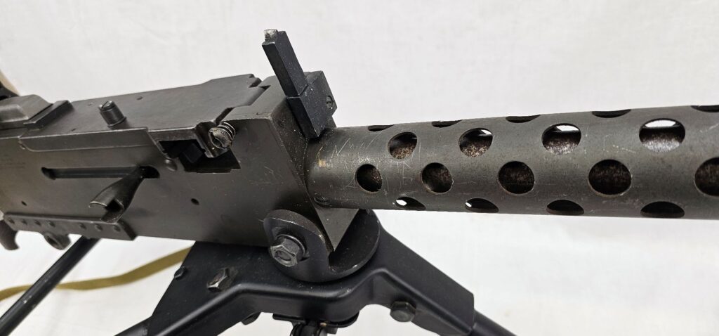WW2 American US Browning .30 Cal Machine gun Model 1919 A4, Ammo Box ...