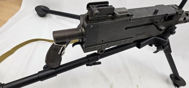 WW2 American US Browning .30 Cal Machine gun Model 1919 A4, Ammo Box ...