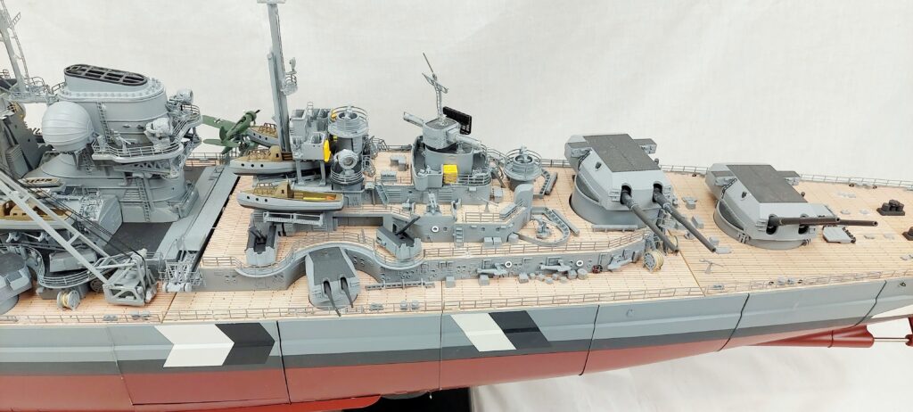 1 200th Scale Static Display Model Of SMS Bismarck By Hatchett With ...
