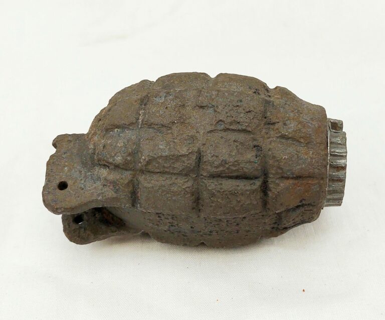 1943 Mills Bomb No 36 Mk 2 Grenade Relic - Sally Antiques