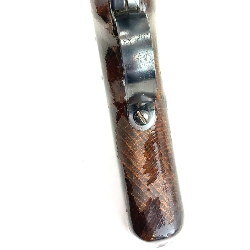 British, Diana Model Number 2 Gat Type Air Pistol, with smooth wooden ...