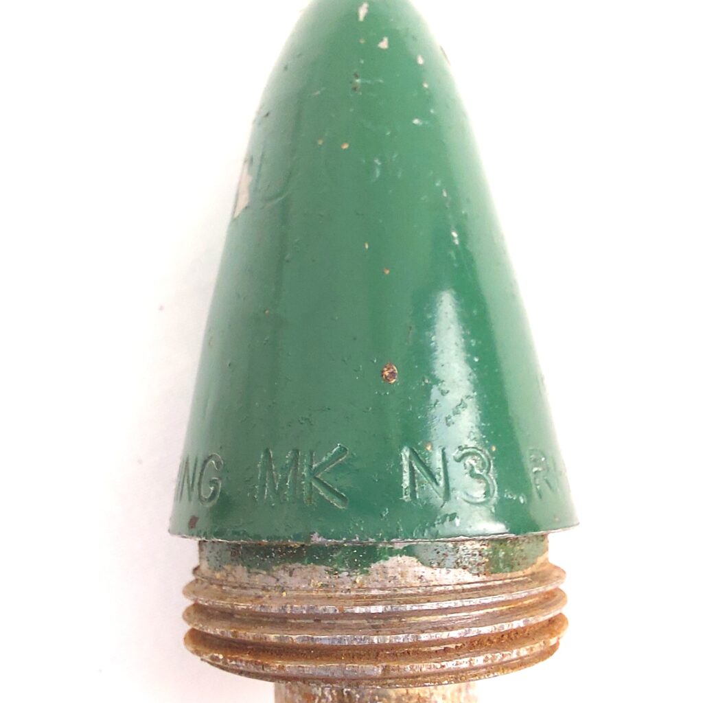 British Royal Navy, 40mm Mark 4 Bofors Shell, Made by Elswick Cartridge ...