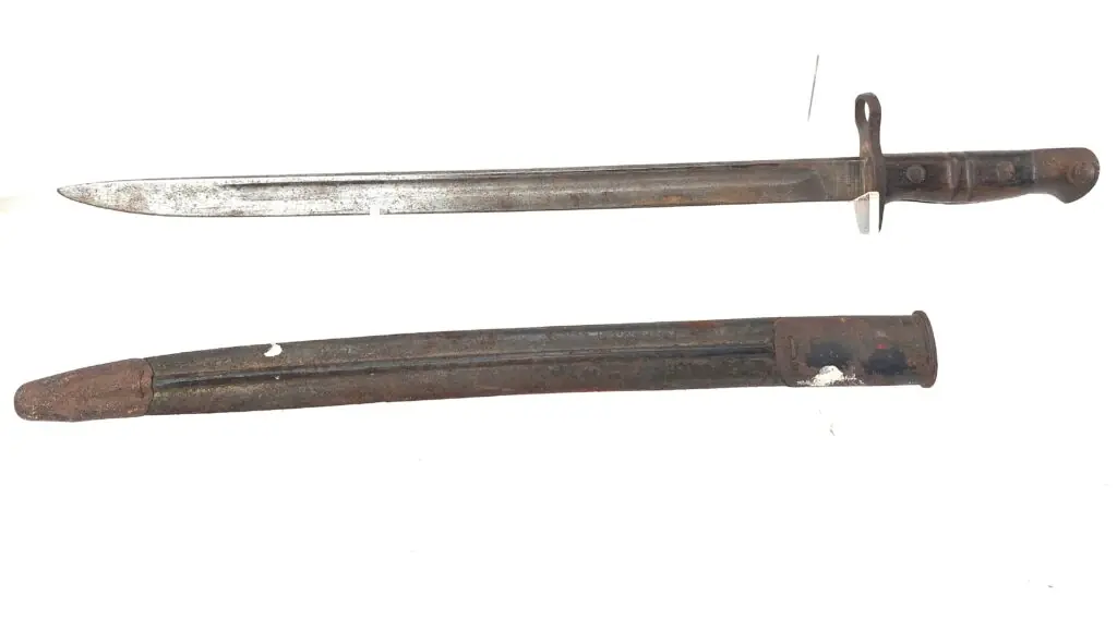 British, WW1, 1913 Pattern Bayonet, by Winchester (US Made), Dated Nov ...