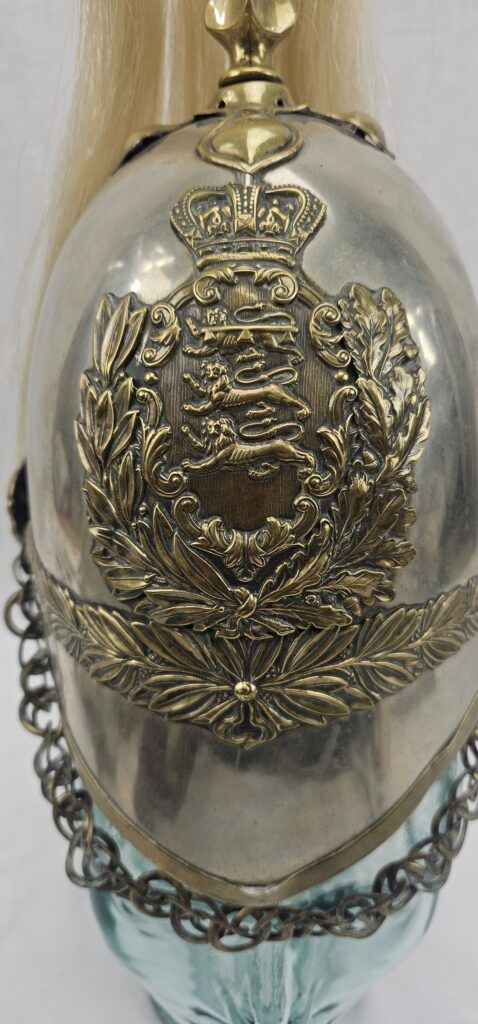 Duke Of Lancasters Own Yeomanry 1871 Pattern Victorian Troopers Helmet ...