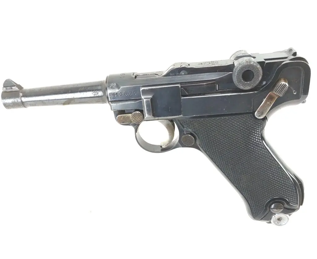 Rare Find: German, WW2, 9mm Krieghoff Suhl PO8 Luger Automatic Pistol ...