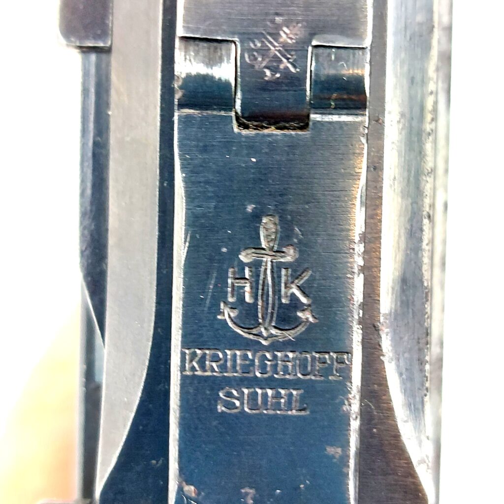 Rare Find: German, WW2, 9mm Krieghoff Suhl PO8 Luger Automatic Pistol ...