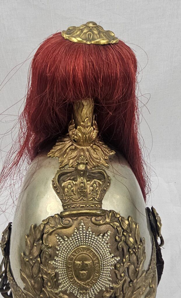Scarce South Salopian Yeomanry 1871 Pattern Victorian Troopers Helmet ...