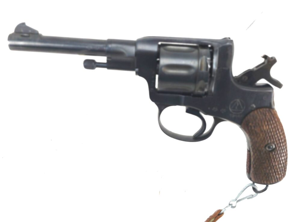 Soviet, WW2, Nagant M1895 Double Action 7.62 Cal 7-Shot Revolver, Dated ...
