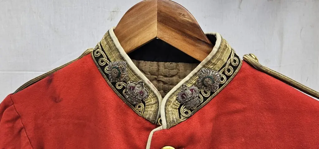 Victorian 1868 Pattern Tunic Rank of Colonel - Sally Antiques