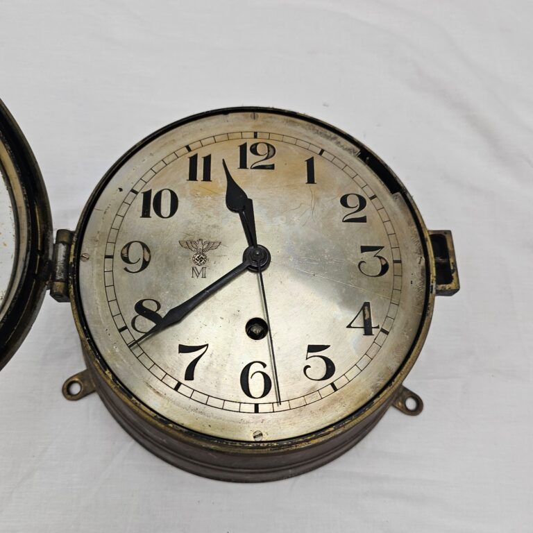 WW2 German Kriegsmarine U-Boat Clock GWO - Sally Antiques